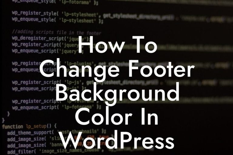 how-to-change-footer-background-color-in-wordpress-damnwoo-awesome